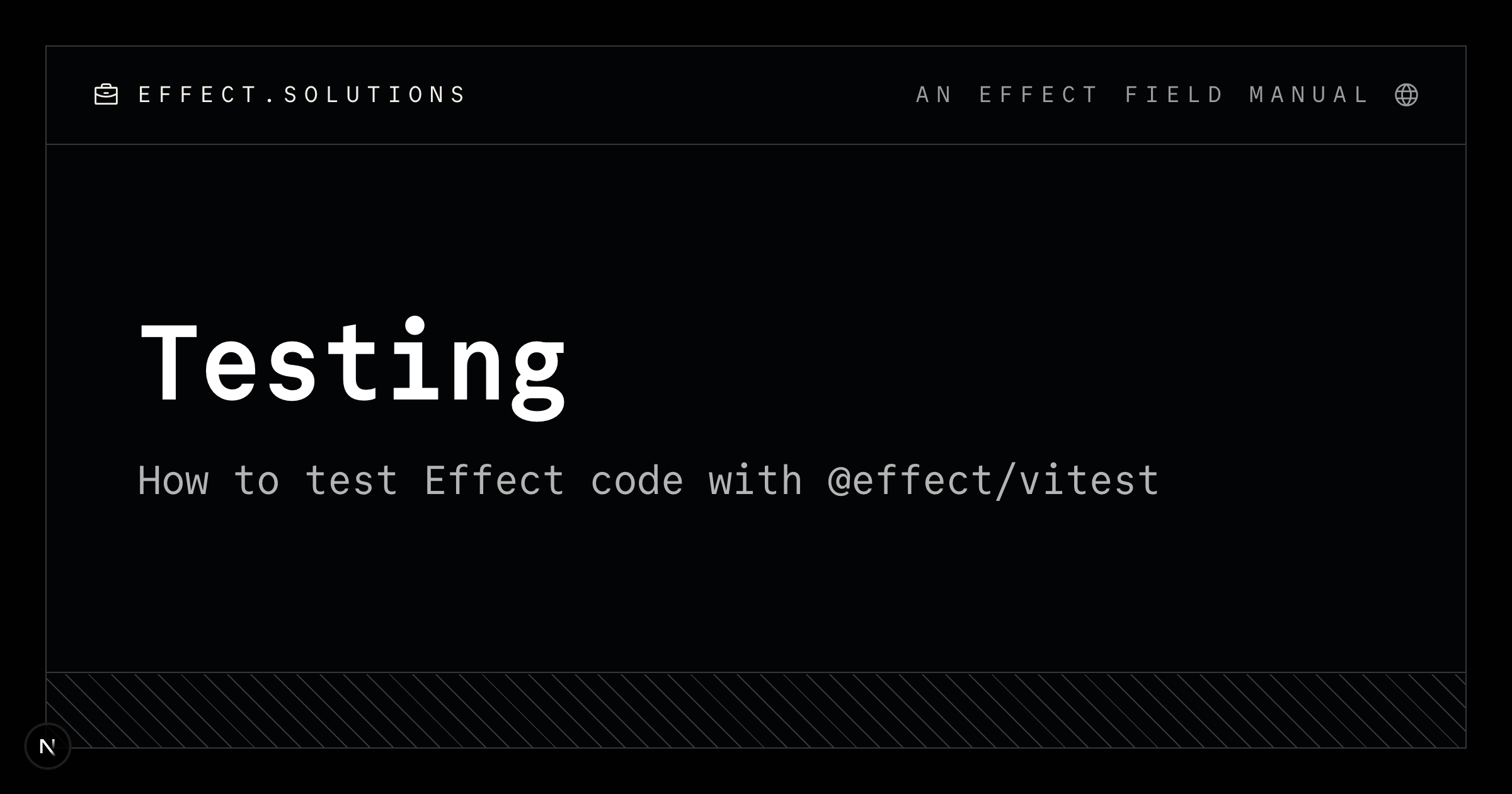 Testing - Effect Solutions | Effect Solutions